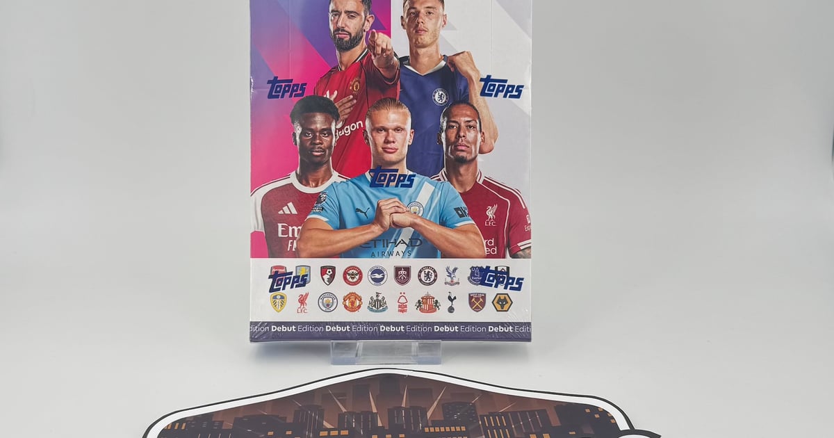 TOPPS PREMIER LEAGUE EPL 2025/26 HOBBY BOX - TOPPS Soccer Trading Cards ...