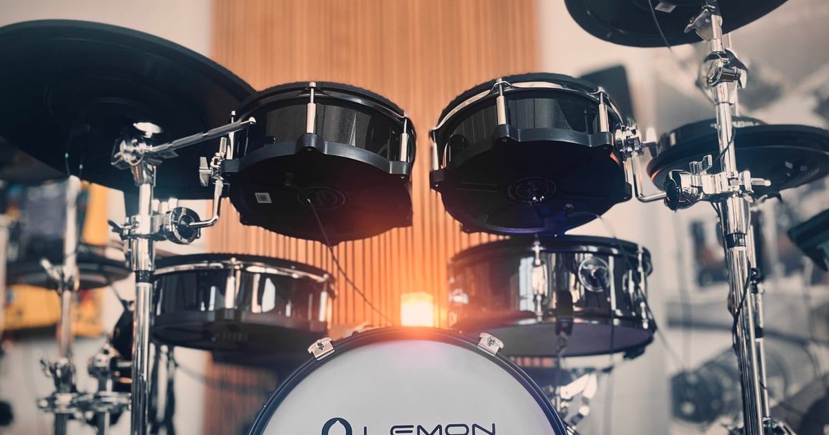The J.LEMON e-drum kit 5pc shellset - Lemon e-drums & e-cymbals - Shop ...