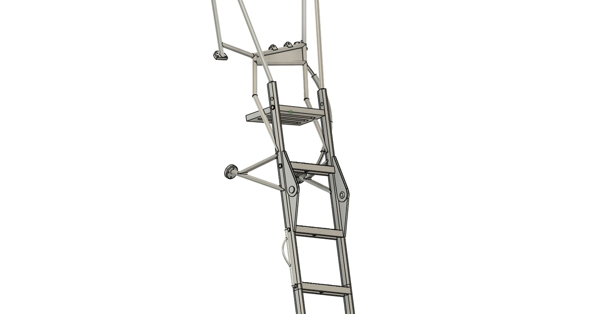 Draken Cockpit Ladder (LONG, 5 steps) - Saab 35 Draken - Shop | Wolf 3D ...