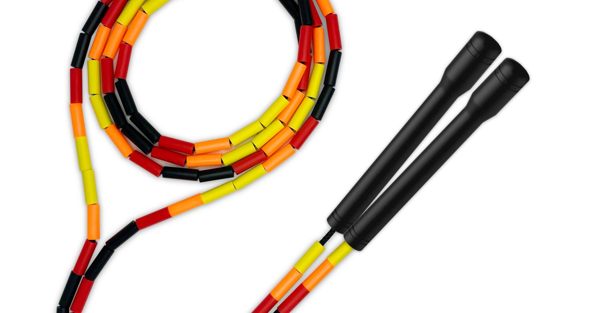 Long Handle Beaded Rope "Volcano" - Long Handle Freestyle Beaded Ropes - Shop | Jumprope.Berlin