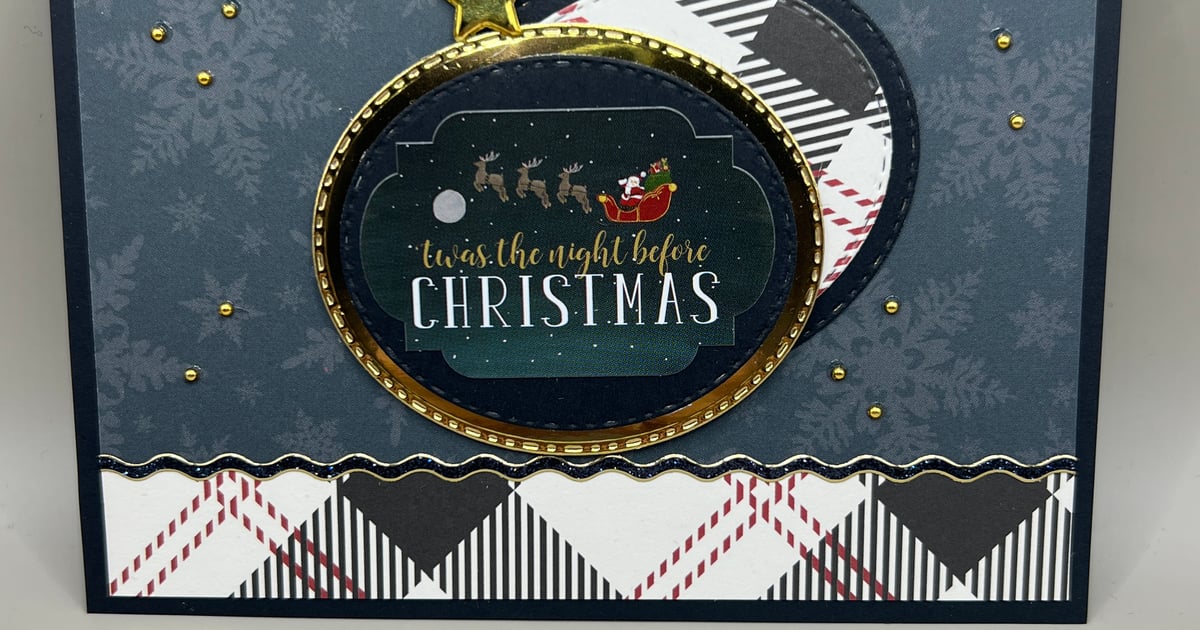 Weihnachtskarte "twas the night before Christmas" - Shop | Bines ...