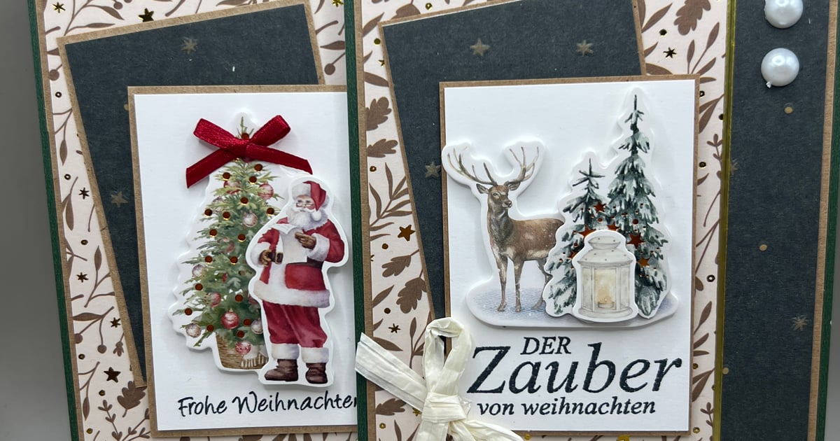 Weihnachtskarten "Der Zauber von Weihnachten" - Weihnachts ...