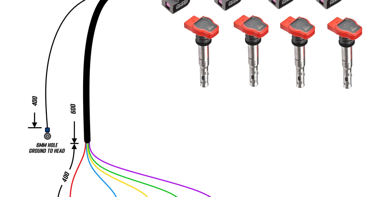 Mazda Mx-5 Coil on plug kit VAG - Coil On Plugs - Store | Race- and ...