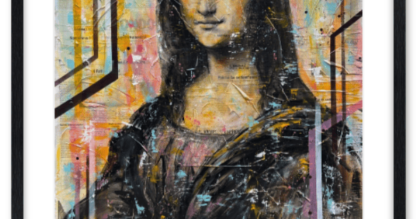 "MODERN LISA" Print - POSTER PRINTS - Shop | Eileen Herres Kunst ...