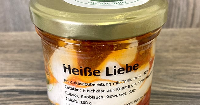 HeißeLiebe - Frischkäse - Shop | Meierei Nordweide GmbH