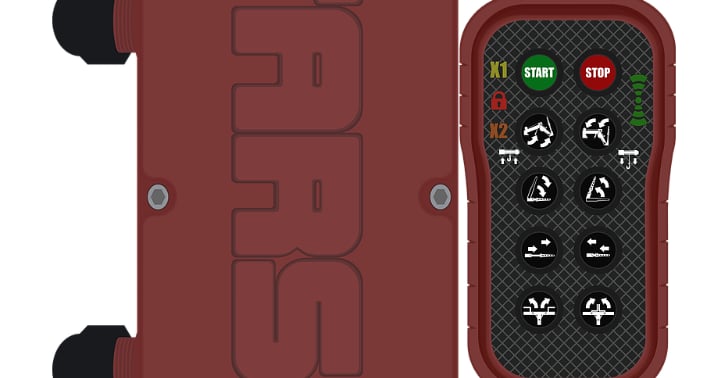 TÉLÉCOMMANDE SANS FIL ZENITH POUR DEPANNEUSE PANIER - TREUILS - E ...