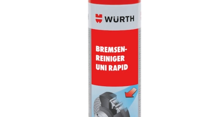 Würth Uni Rapid Bremsenreiniger 500ml, 24Stk - Bremsenreiniger - Shop ...