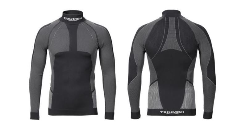 Triumph Thermal Base Layer Top - Triumph Motorcycles Apparel - Men ...