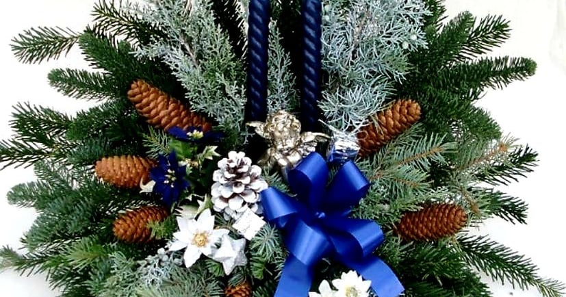 Weihnachtliches Gesteck - Weihnachten - Shop | Blumen Willinger