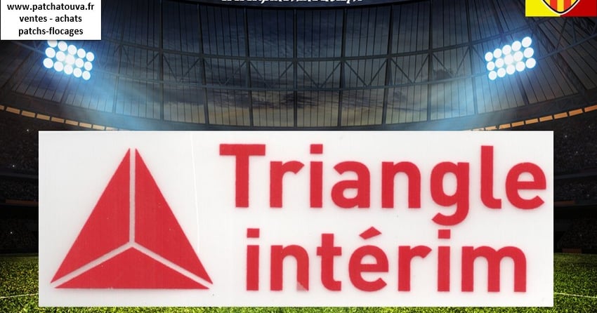 Flocage Triangle Intérim Monaco Rouge 2023/2024 - Sponsors ...