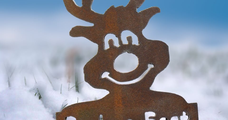 Rudi Rentier - Winterdeko - Feuershop | Direkt vom Hersteller