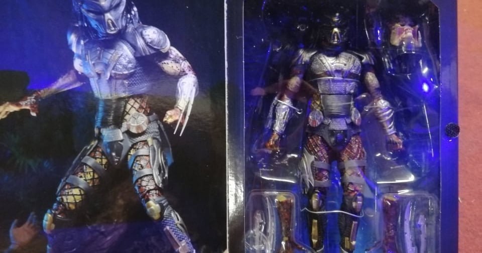 Neca Predator Fugitive Predator 20 masked & unmasked cm Figur - Neca ...